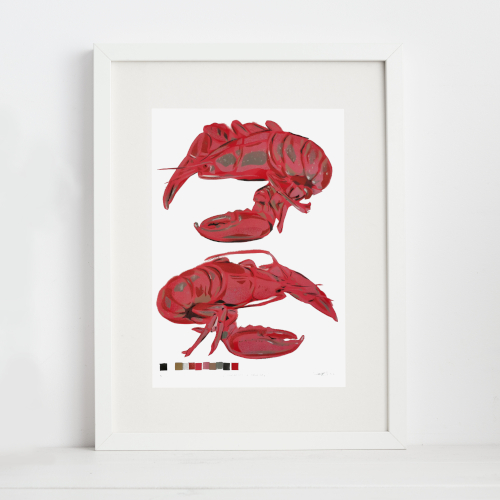 Common Lobsters Spray Paint - Colour & Space