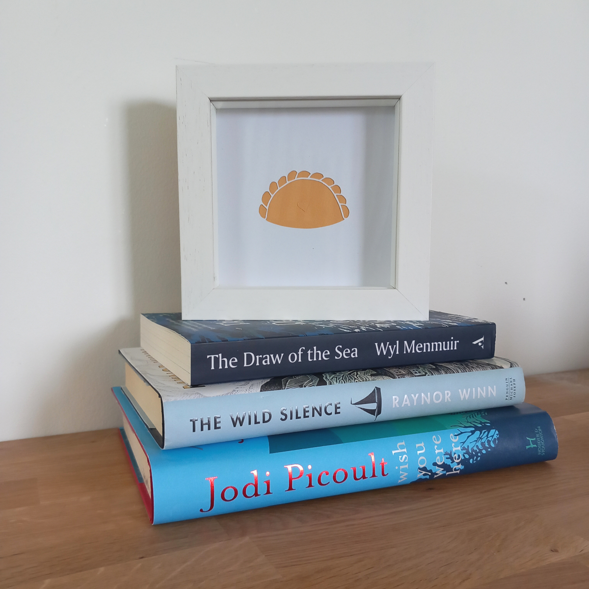 Cornish Pasty Handmade Papercut - Colour & Space